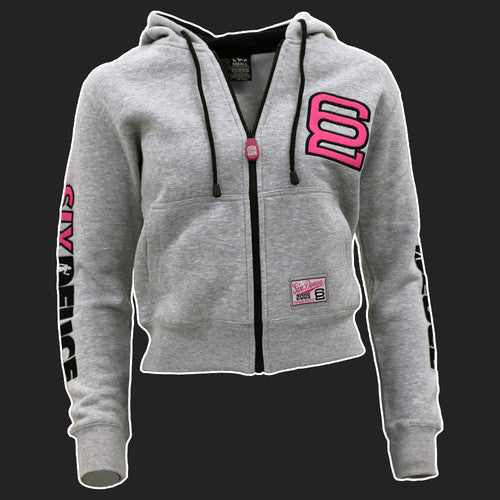 Hoodies - Grey Hoodie Pink Logo – GYMLYFE Development store Hoodies - Grey Hoodie Pink Logo – GYMLYFE Development store